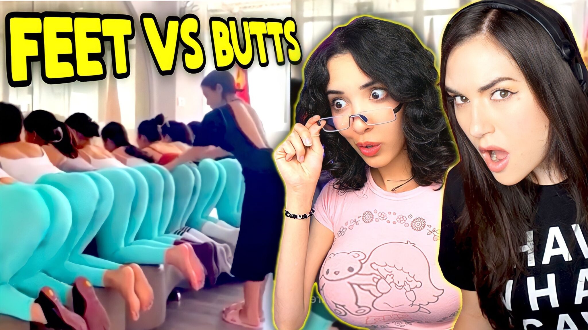 Feet Vs Butts W/ @susujpg | Sasha Reacts